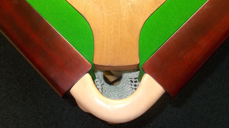 Table Cushions Being Parts of Snooker Tables